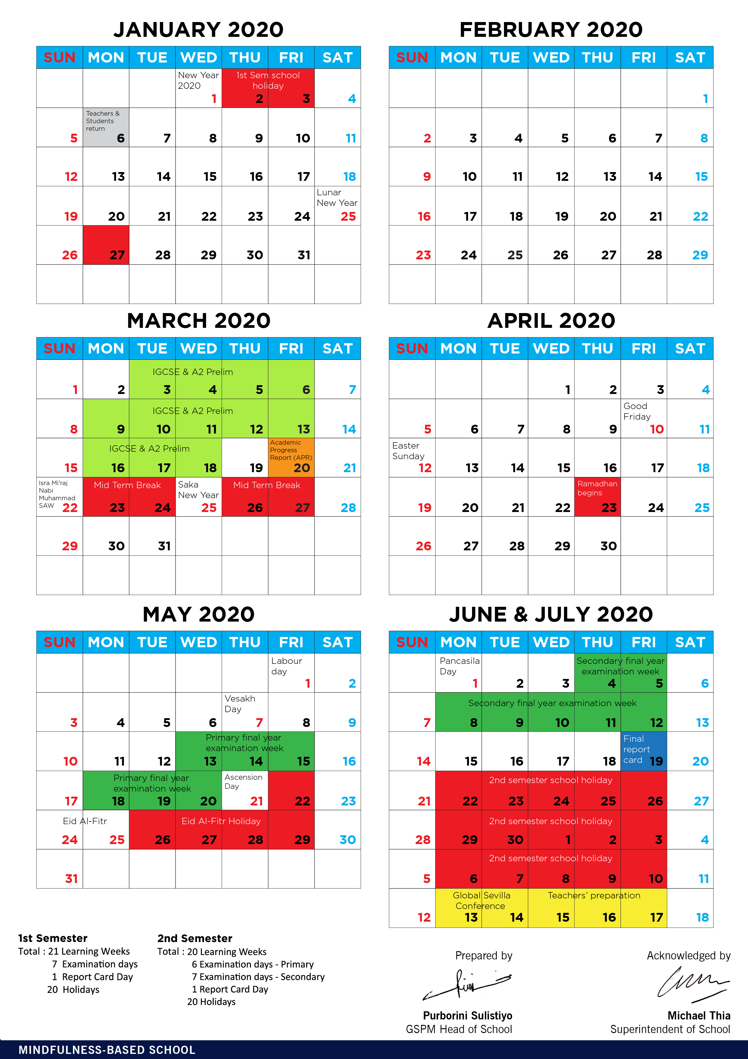 academic/calendar | Global Sevilla